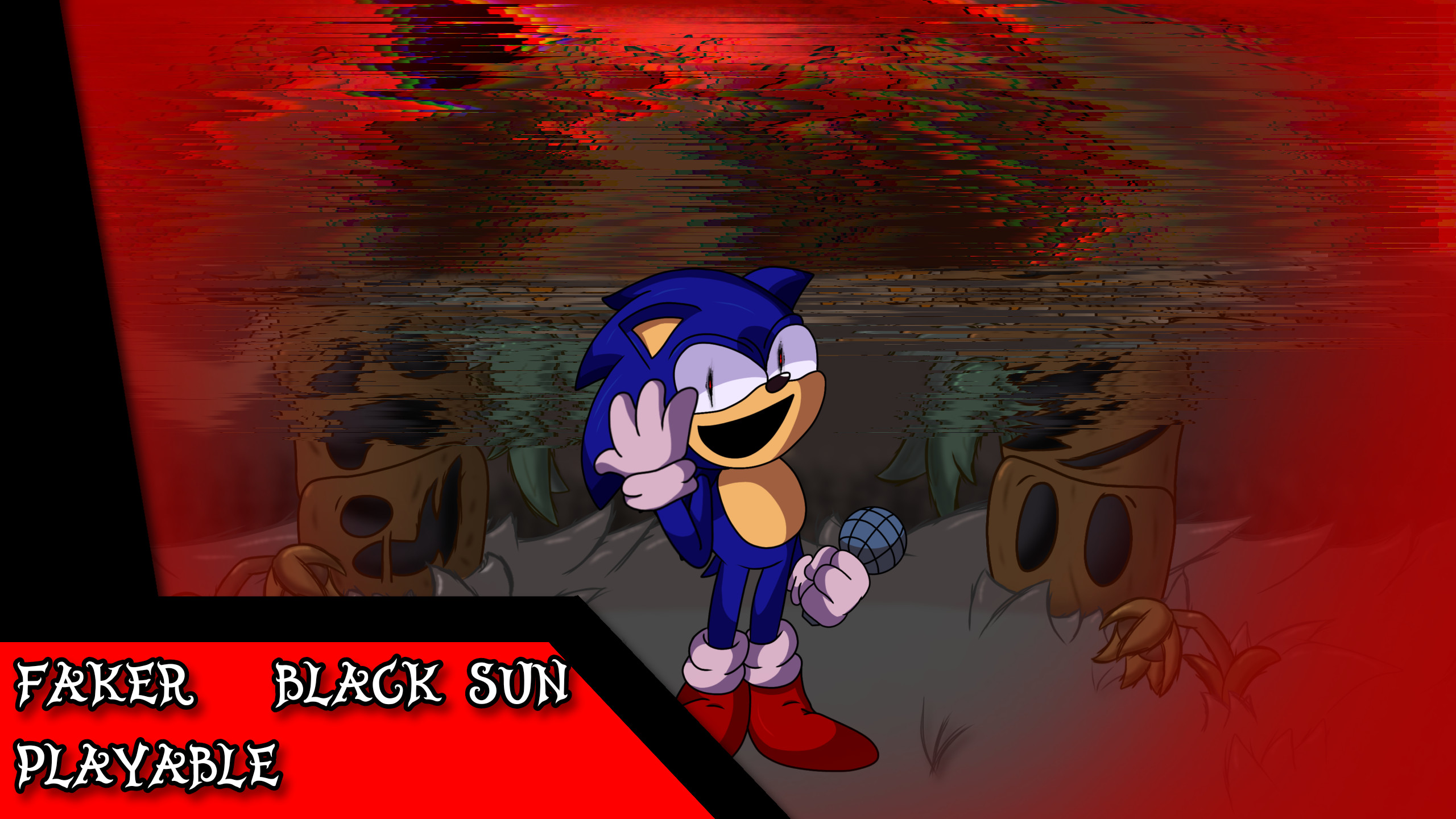 Faker - Black Sun (awe mix) PLAYABLE Mod for Friday Night Funkin' | FNF ...