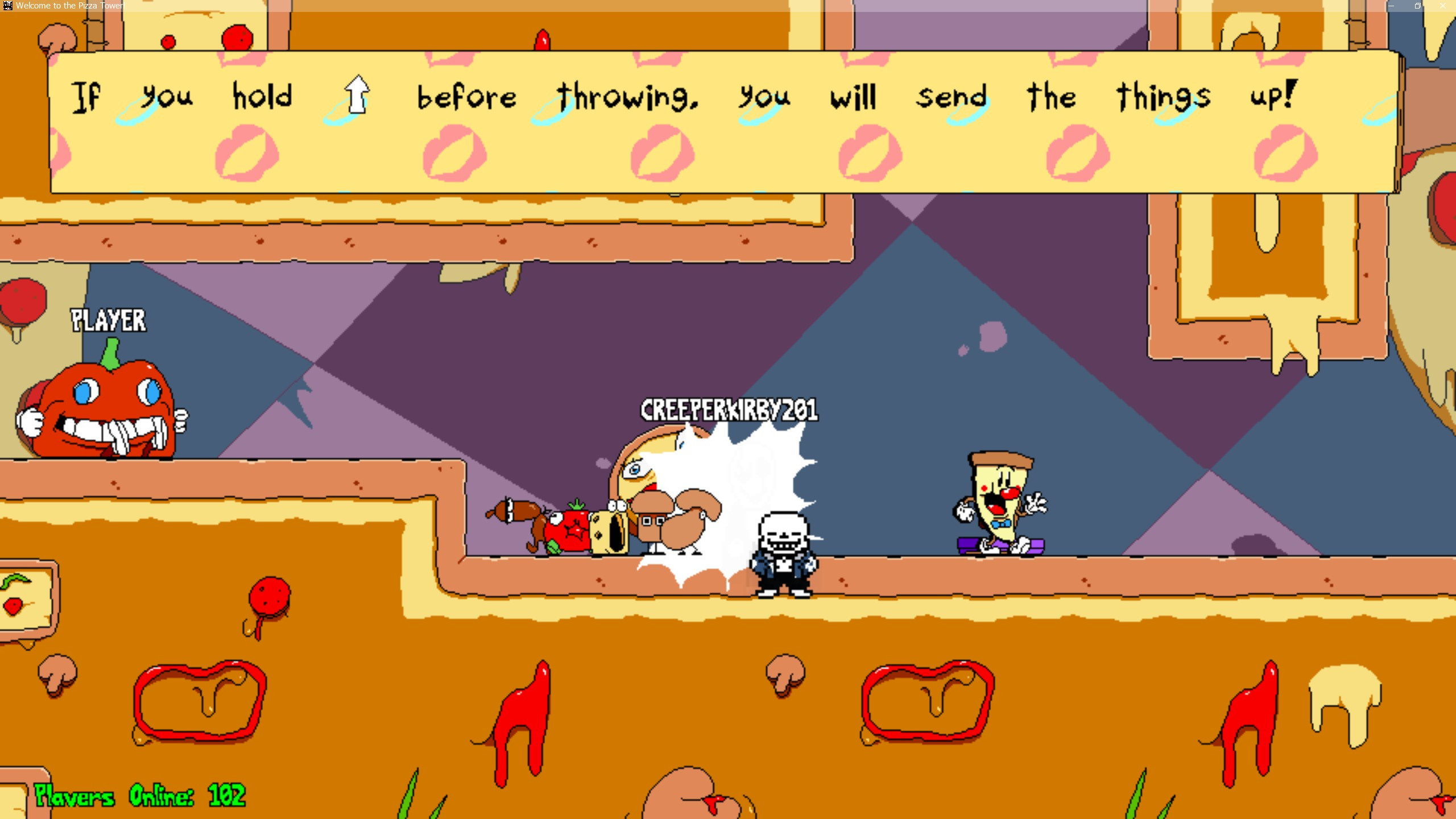 Sans character.ptchr for ptuce Mod for Pizza Tower | PT Mods