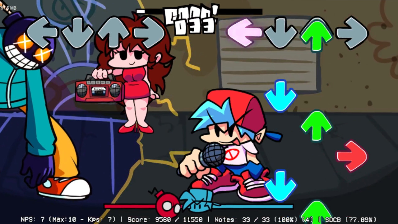 Unbekannt's Extended Scoretext Mod for Friday Night Funkin' | FNF Mods