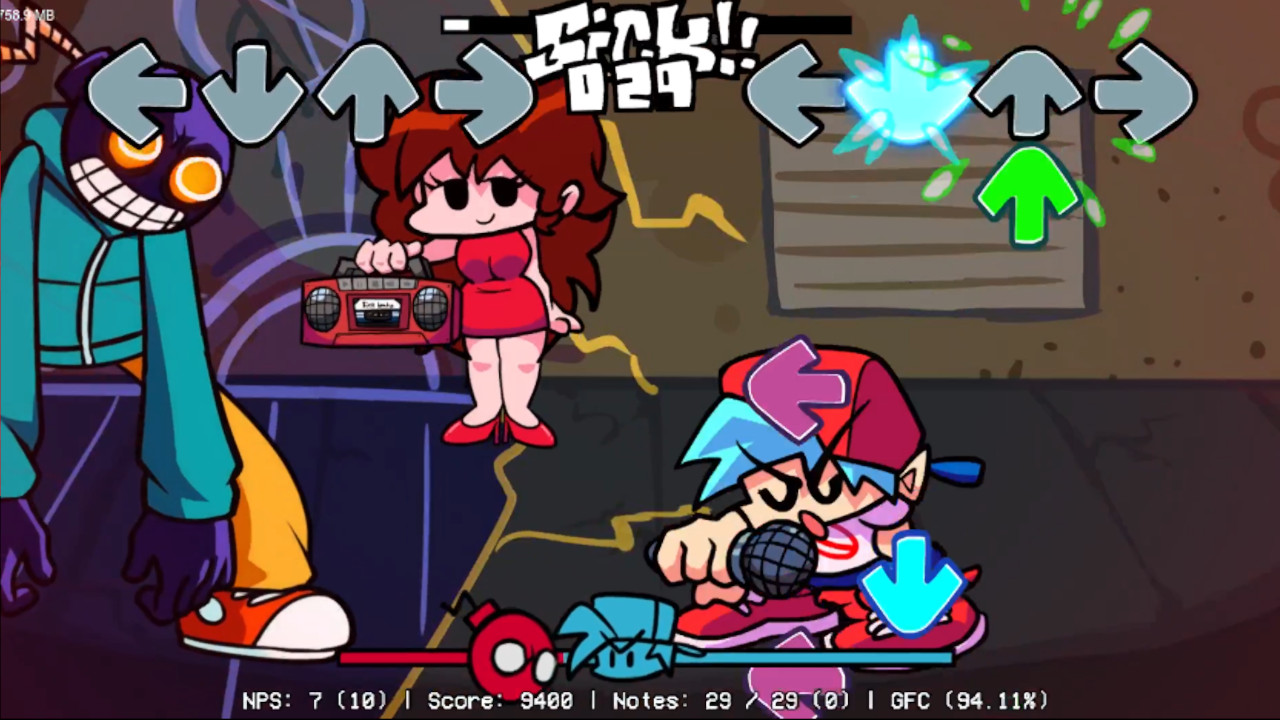 Unbekannt's Scoretext Mod for Friday Night Funkin' | FNF Mods