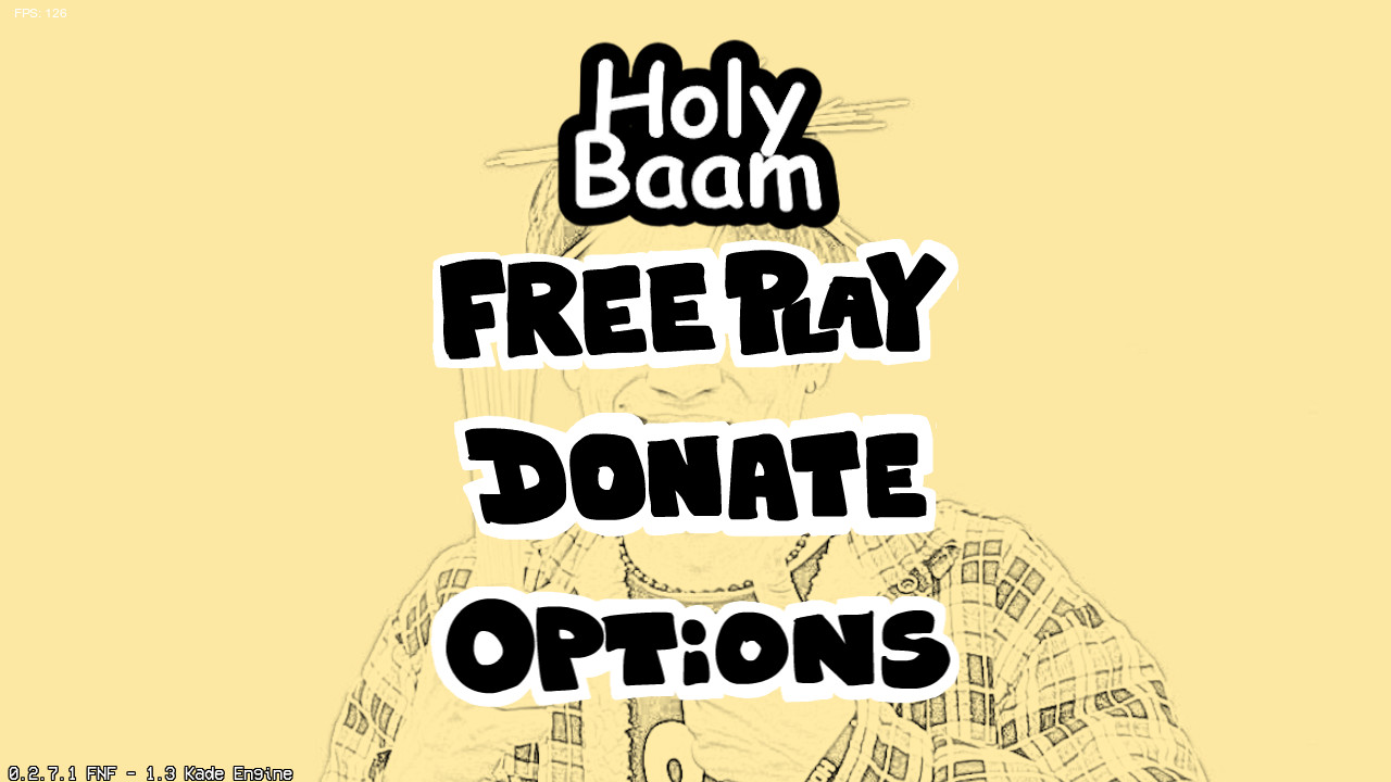 Holy Baam Mod for Friday Night Funkin' | FNF Mods