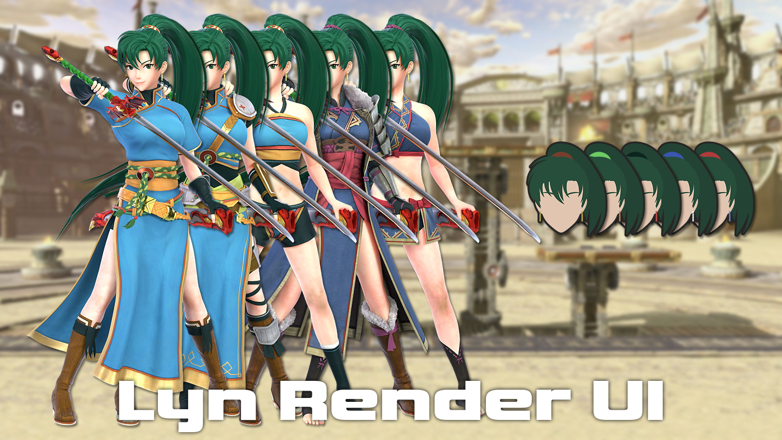 Lyn Render UI Mod for Super Smash Bros. Ultimate | SSBU Mods
