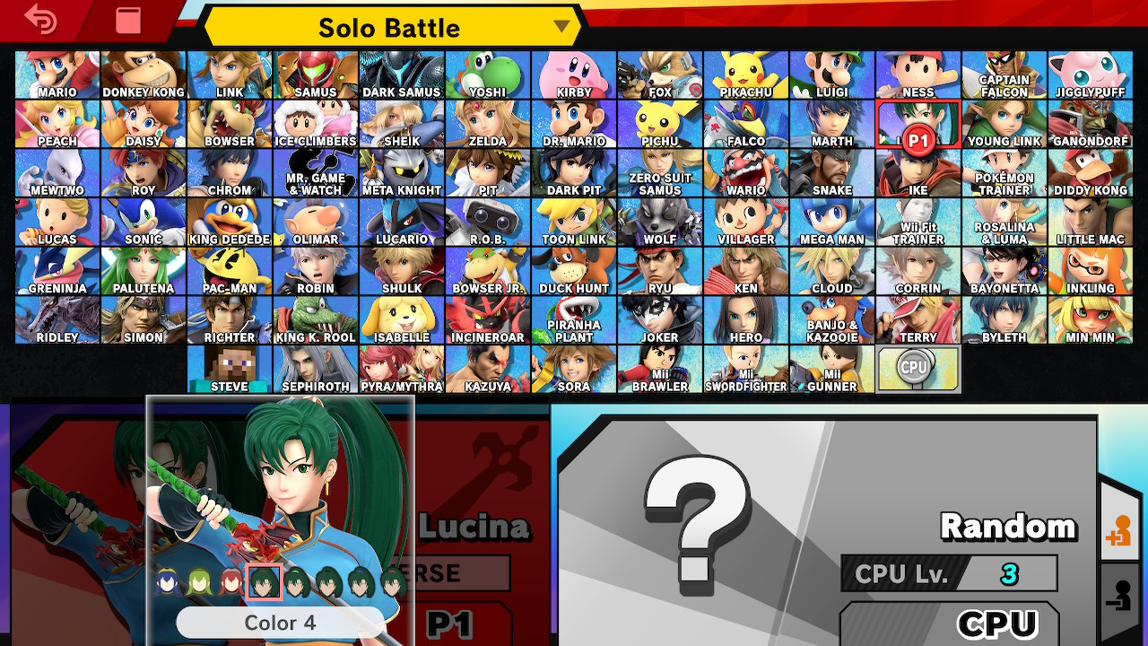 Lyn Render UI Mod for Super Smash Bros. Ultimate | SSBU Mods