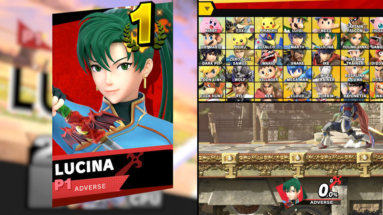 Lyn Render UI Mod for Super Smash Bros. Ultimate | SSBU Mods