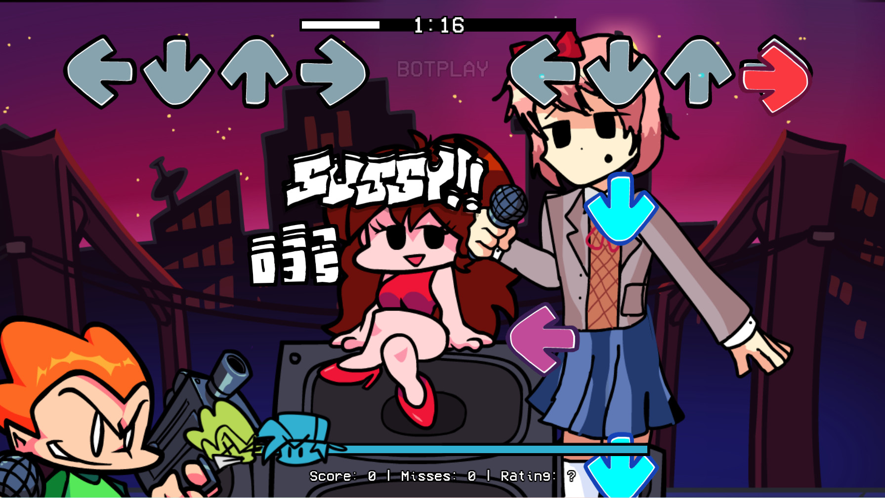 Playable Sayori (Vs Sayori) Mod for Friday Night Funkin' | FNF Mods