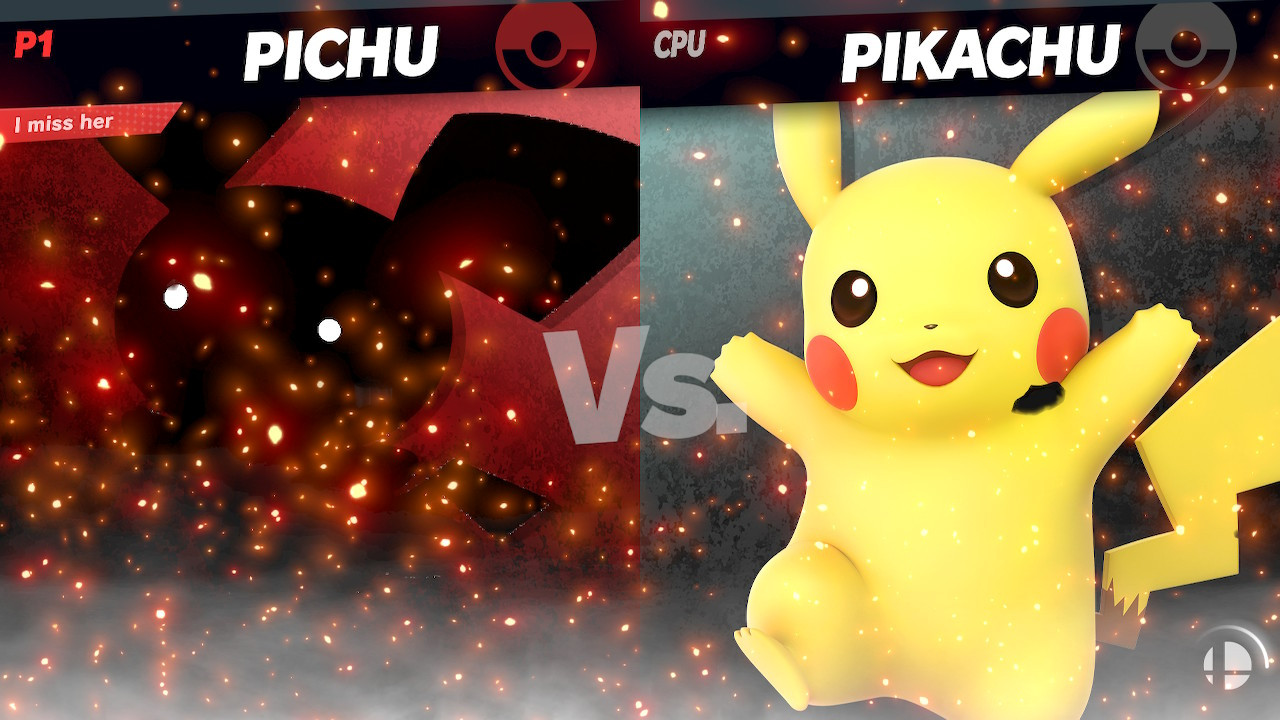Void Pichu Mod for Super Smash Bros. Ultimate | SSBU Mods