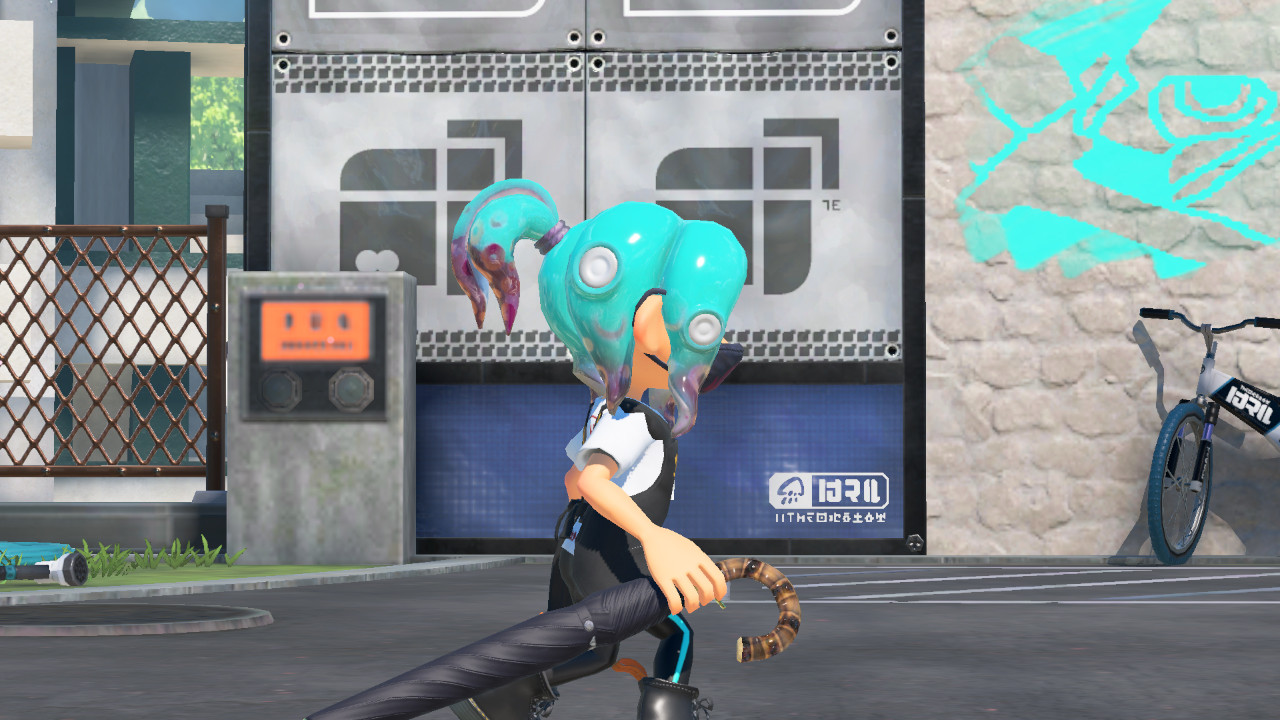 OctoLocks Ponytail Hairstyle Mod for Splatoon 3 | Splatoon 3 Mods