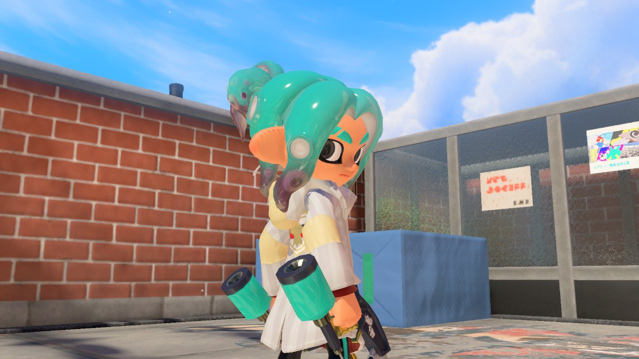 OctoLocks Ponytail Hairstyle Mod for Splatoon 3 | Splatoon 3 Mods