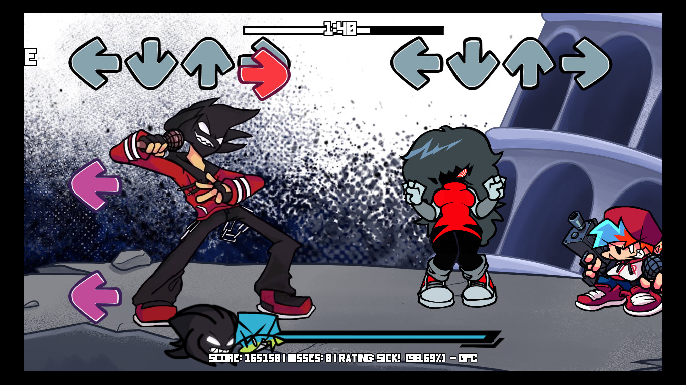 FNF Our Struggle VS Tabi, Agoti, Whitty Mod for Friday Night Funkin' | FNF Mods