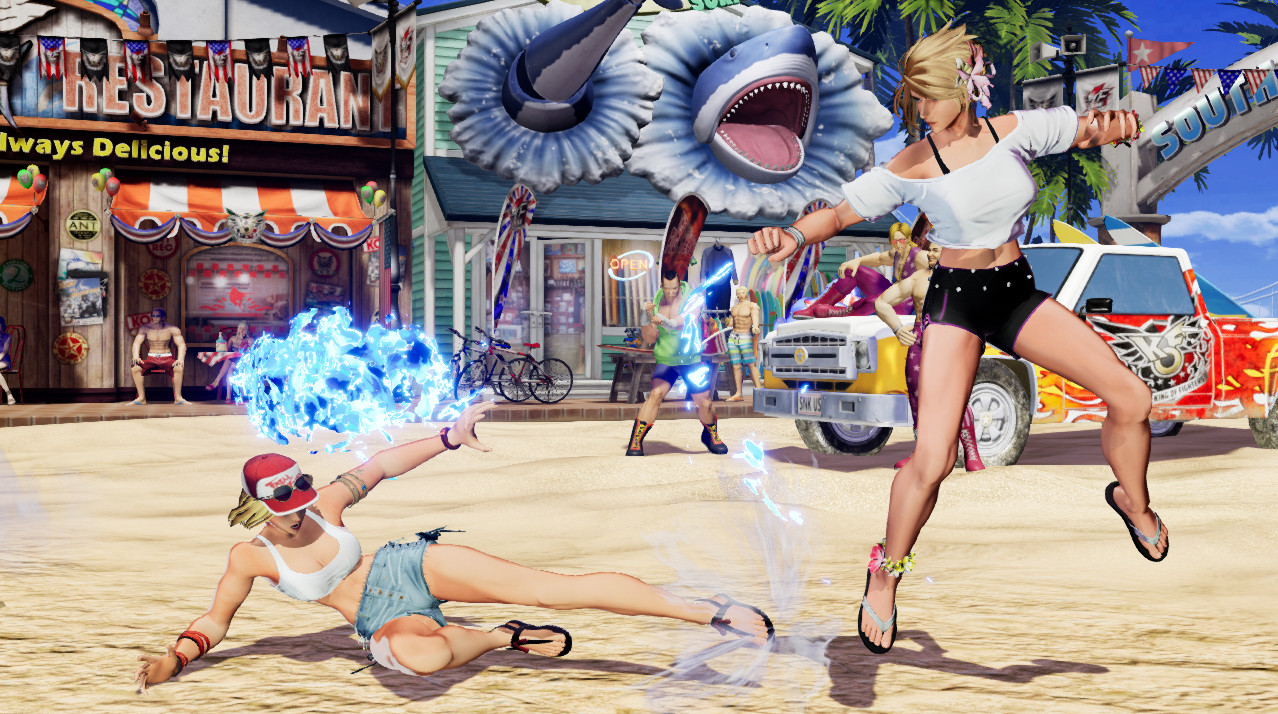Summer Fun Blue Mary Mod for The King of Fighters XV | KoFXV Mods