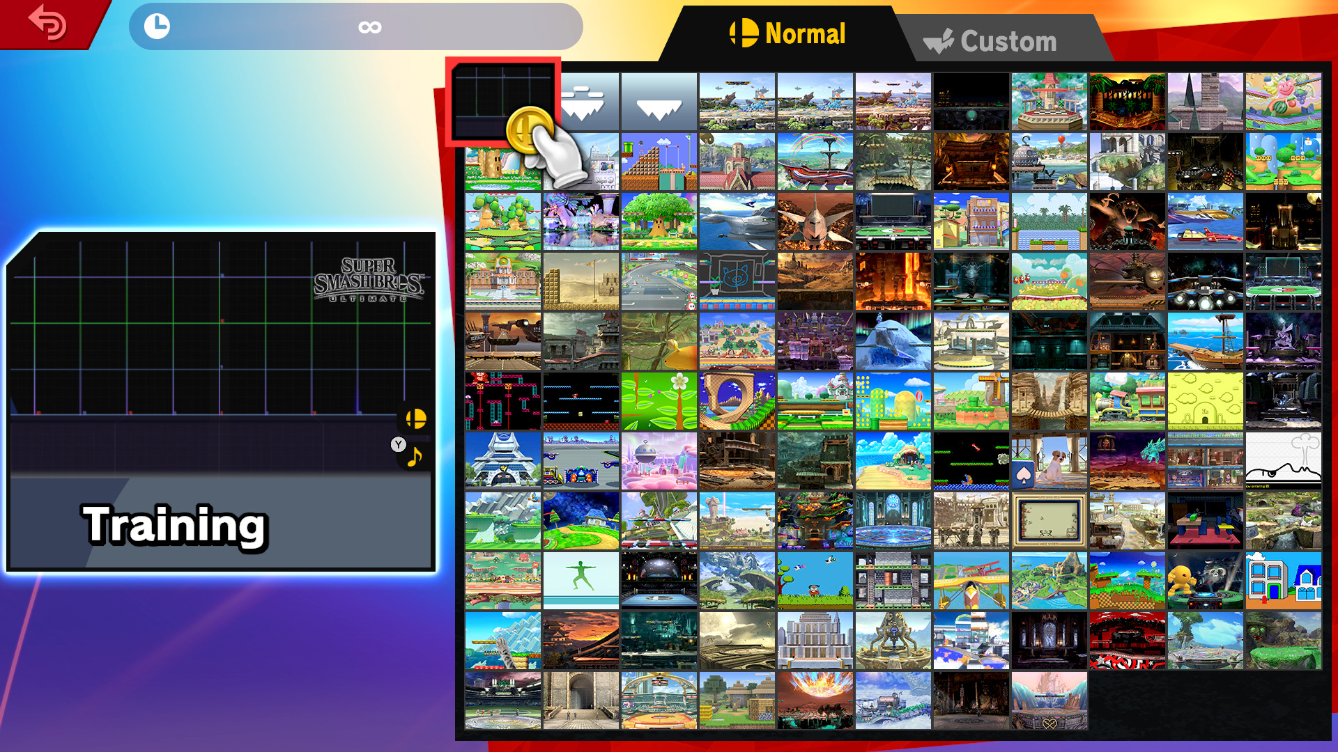 Training Stage: Boxed Mod for Super Smash Bros. Ultimate | SSBU Mods