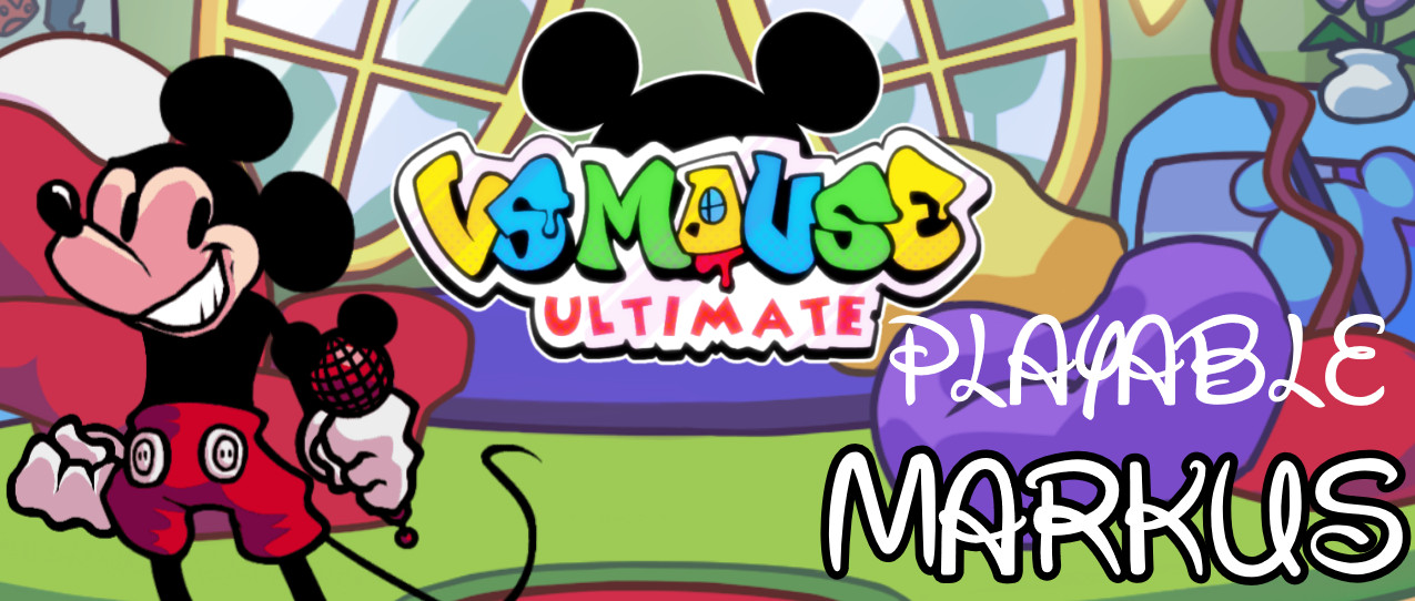 Playable Markus (VS Mouse Ultimate) Mod for Friday Night Funkin' | FNF Mods