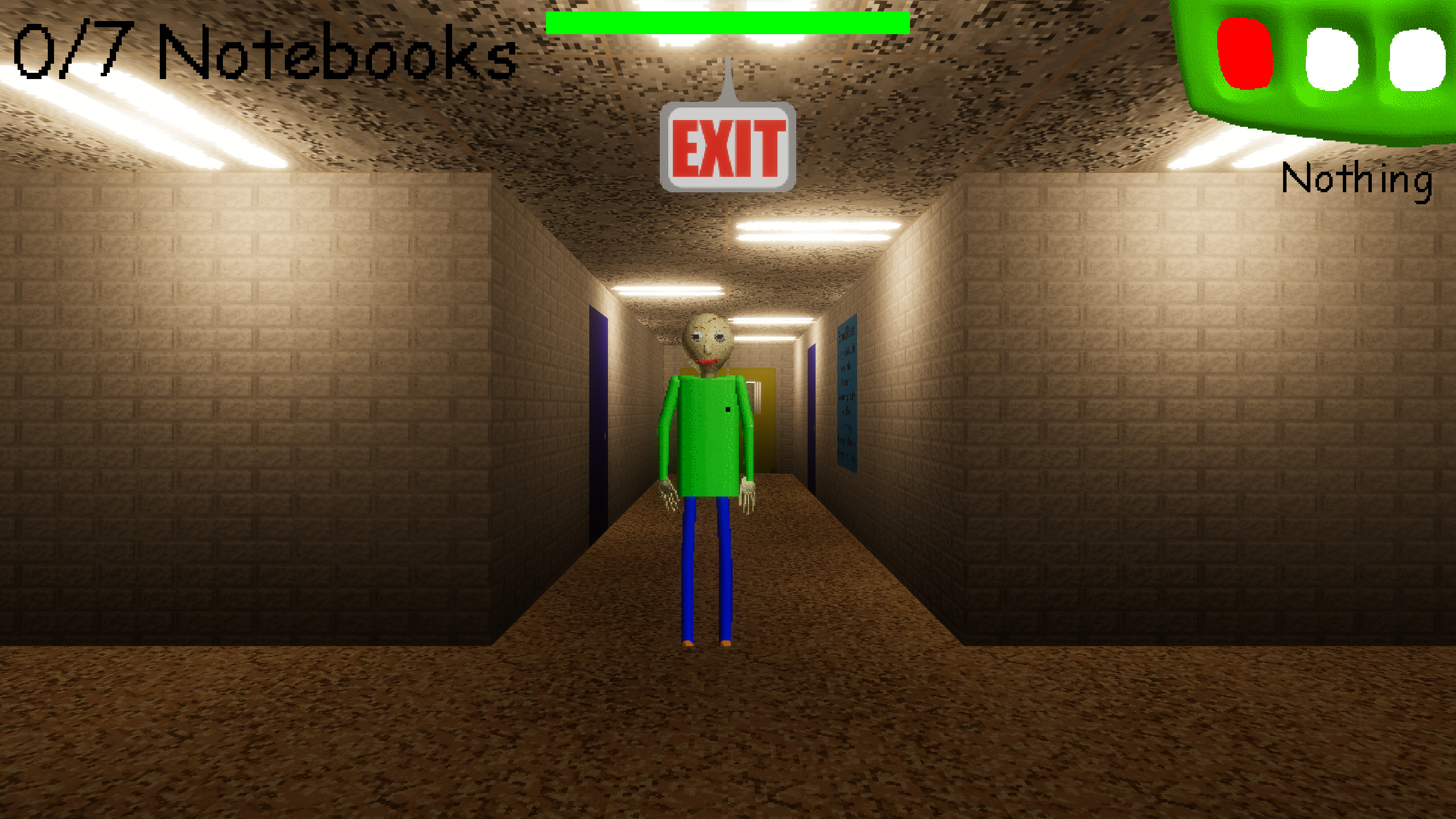 Baldi's Basics Real RTX Mod for Baldi's Basics | Baldi Mods