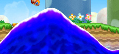 Blue Lava Mod for New Super Mario Bros. Wii | NSMBW Mods