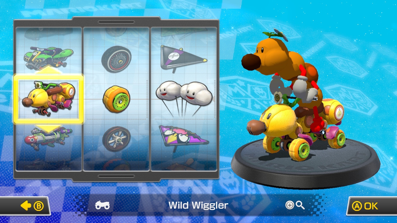 Mario kart 8 deluxe wiggler (PORT) Mod for Mario Kart 8 | MK8 Mods