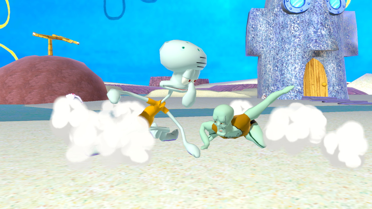 Squidward Tentacles (Pack) Mod for Super Smash Bros. Ultimate | SSBU Mods