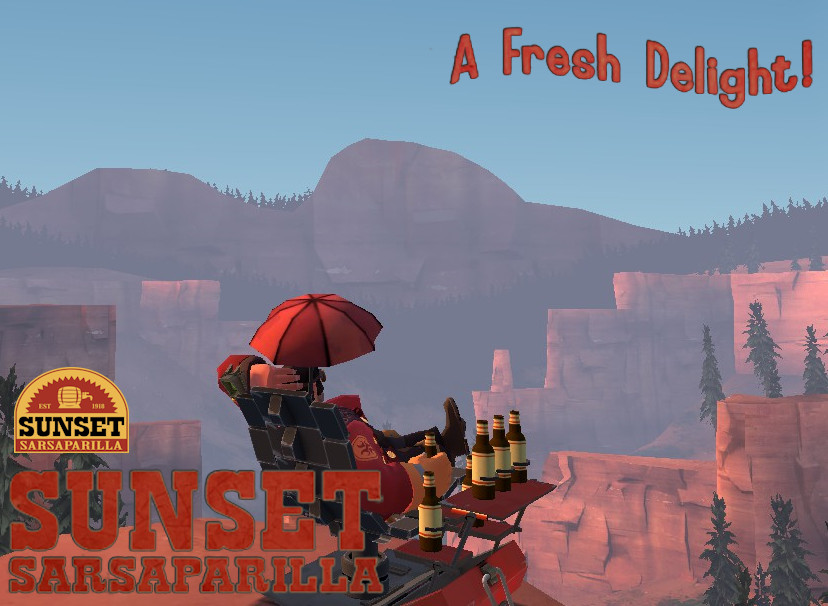 Sunset Sarsaparilla [Rancho Relaxo] Mod for Team Fortress 2 | TF2 Mods