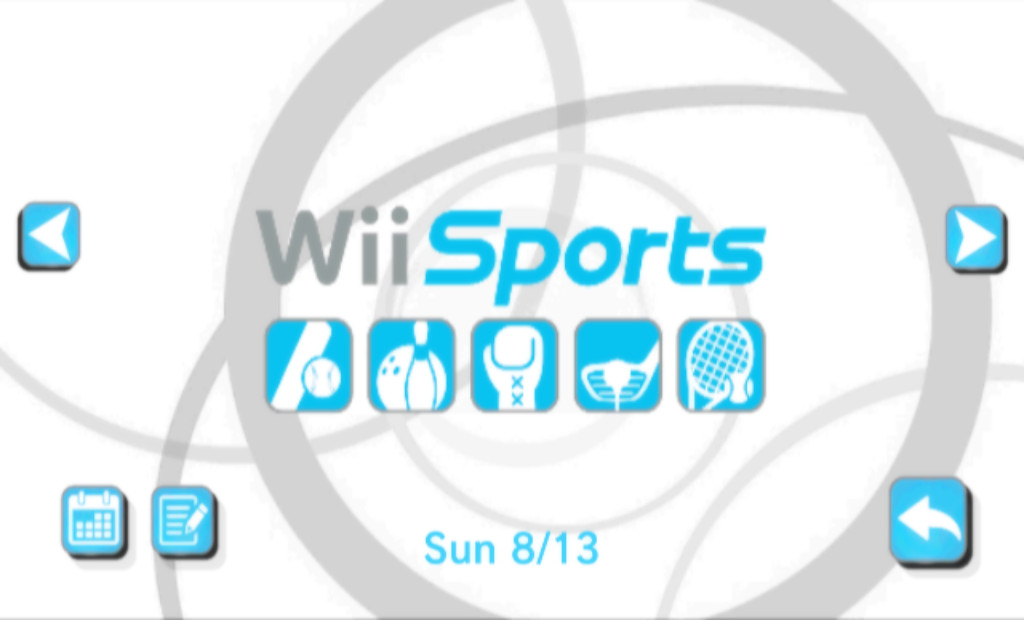 Wii Sports - Wii Menu Theme Mod for Nintendo Wii | Wii Mods