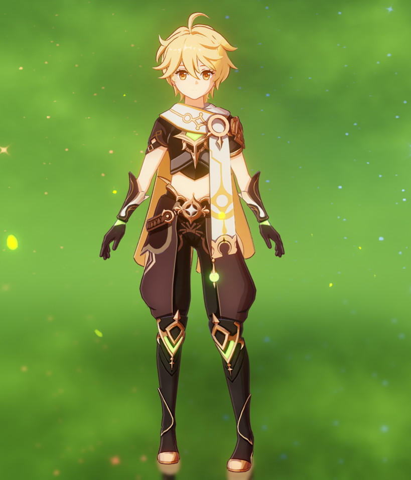 Lumine as Aether Mod for Genshin Impact | GI Mods