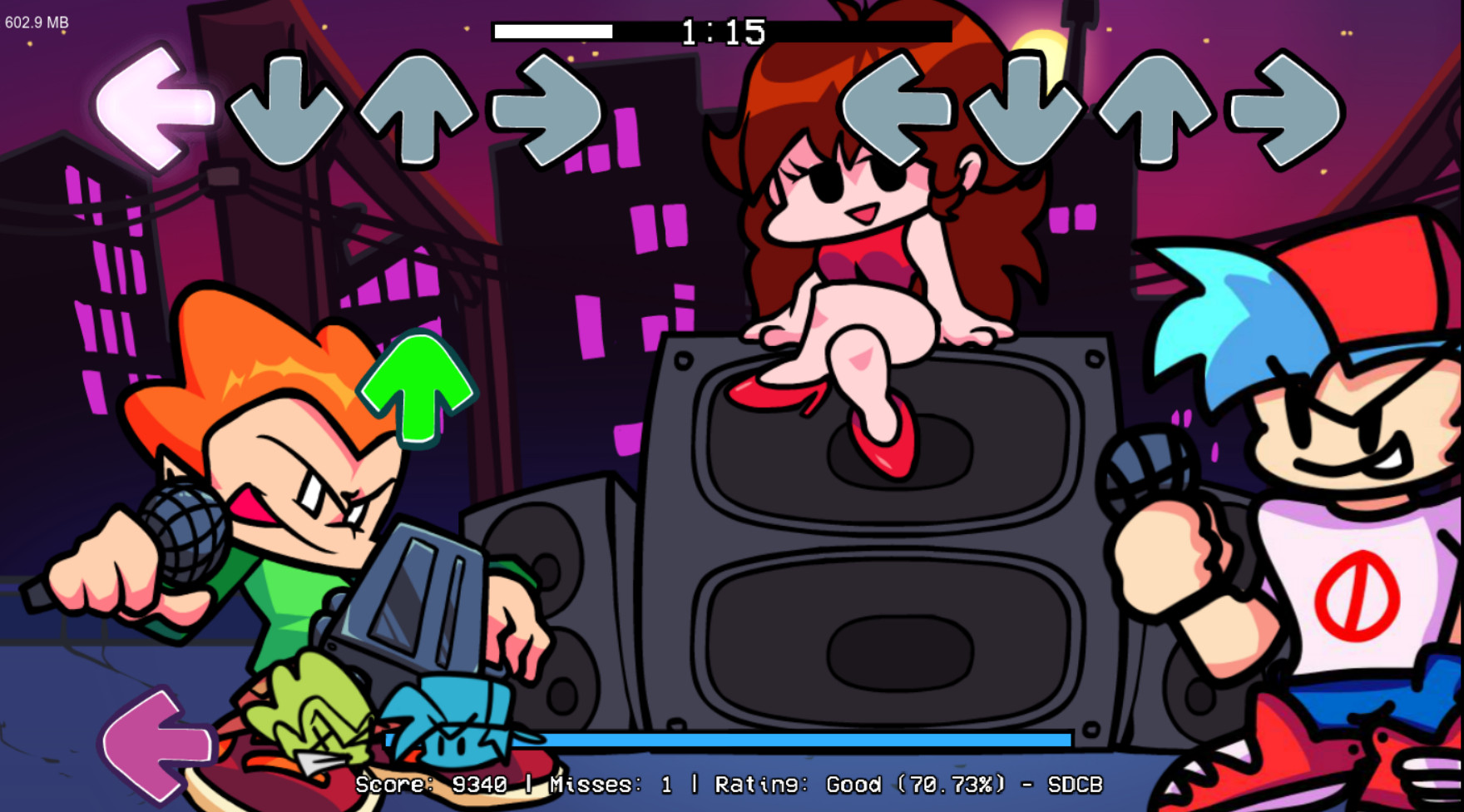 A silly BF skin Mod for Friday Night Funkin' | FNF Mods