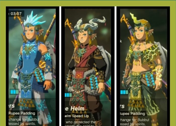 Elemental Armors Buff Mod for The Legend of Zelda: Tears of the Kingdom ...