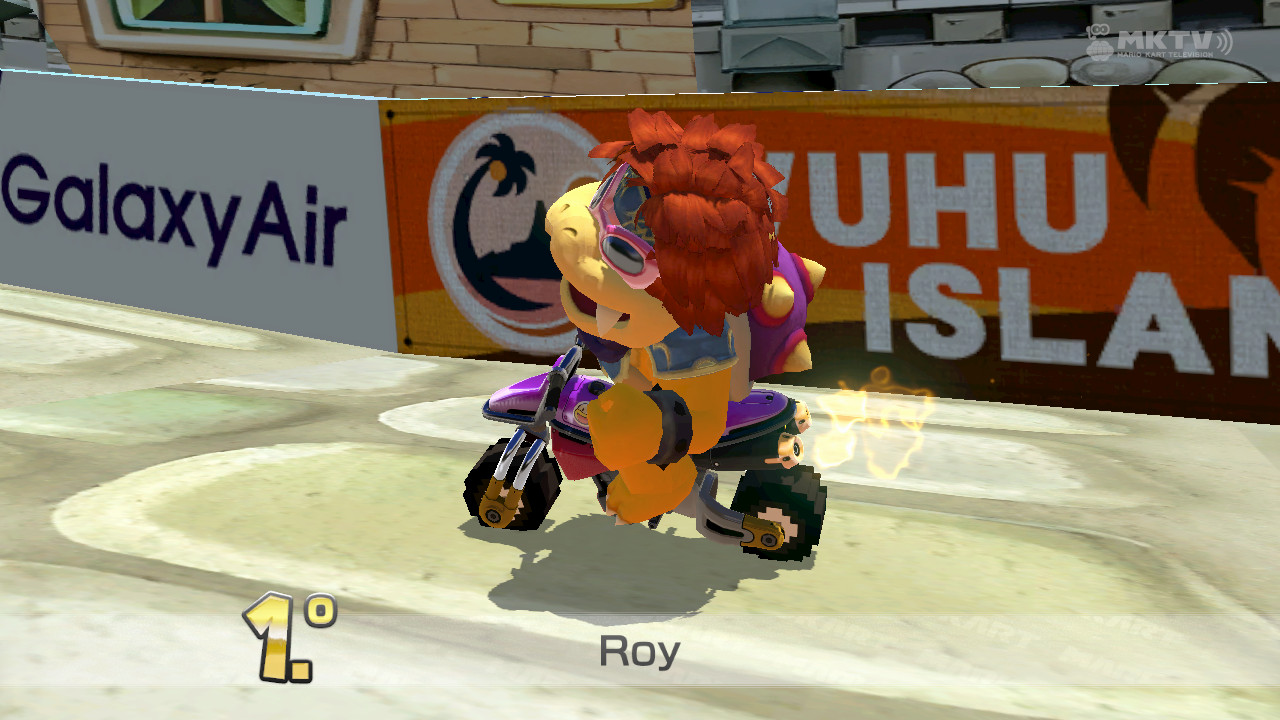 Roy over Roy Mod for Mario Kart 8 | MK8 Mods