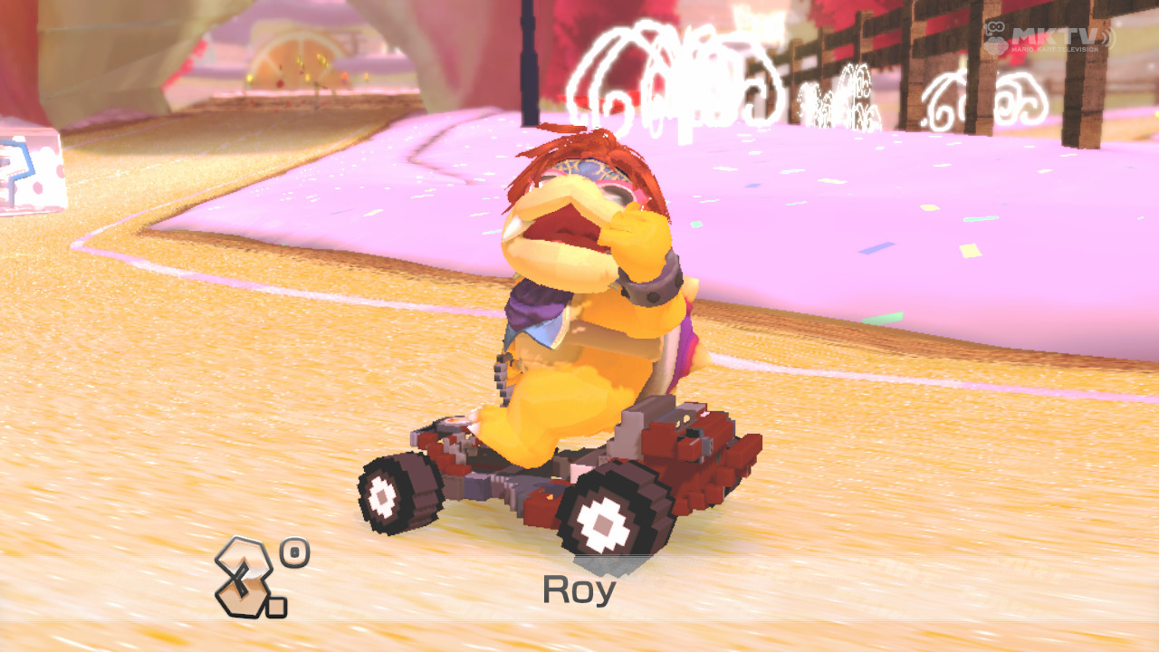 Roy over Roy Mod for Mario Kart 8 | MK8 Mods
