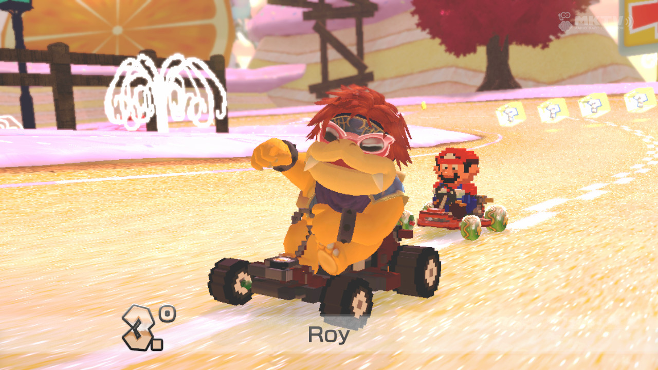 Roy over Roy Mod for Mario Kart 8 | MK8 Mods