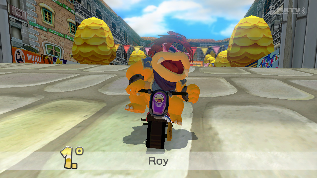 Roy over Roy Mod for Mario Kart 8 | MK8 Mods