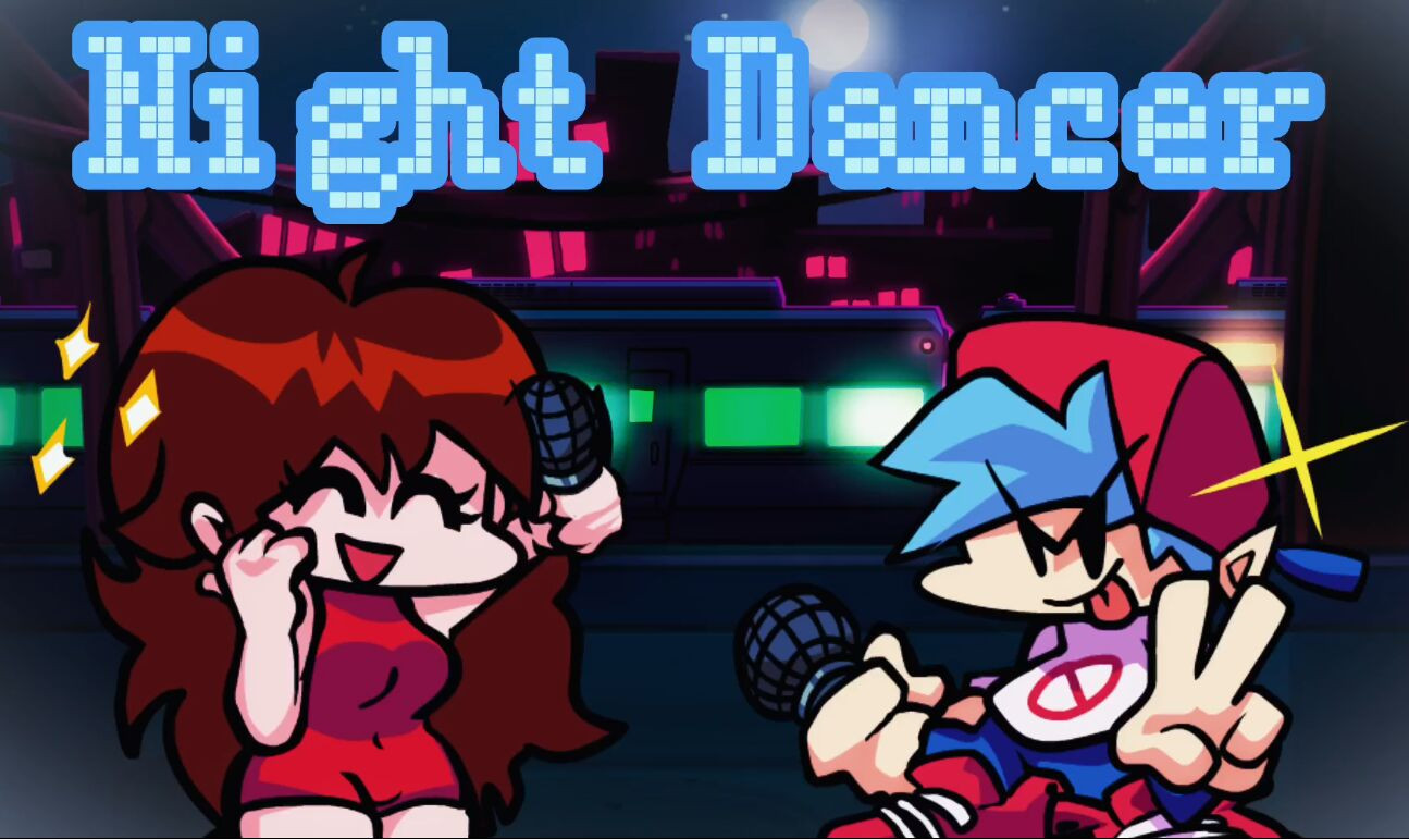 BF and GF sing night dancer！！ Mod for Friday Night Funkin' | FNF Mods