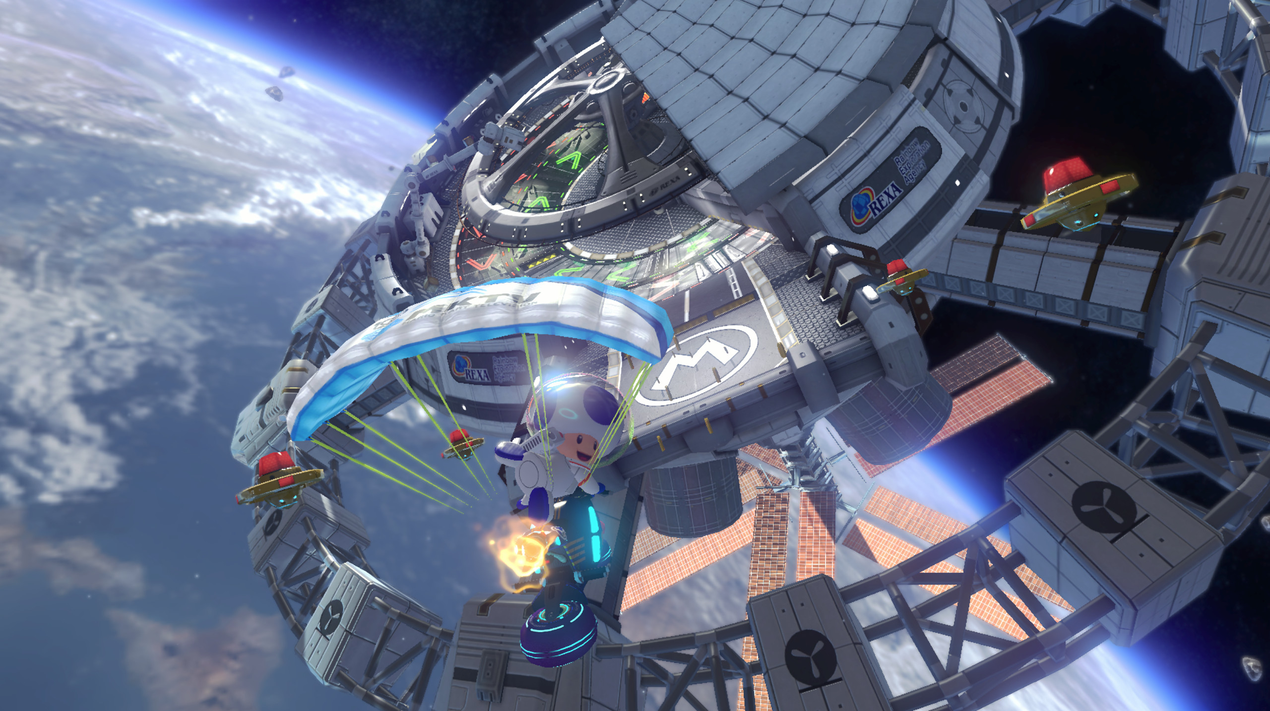 Astronaut Toad & Toadette (Mario Kart Tour Port) Mod for Mario Kart 8 ...