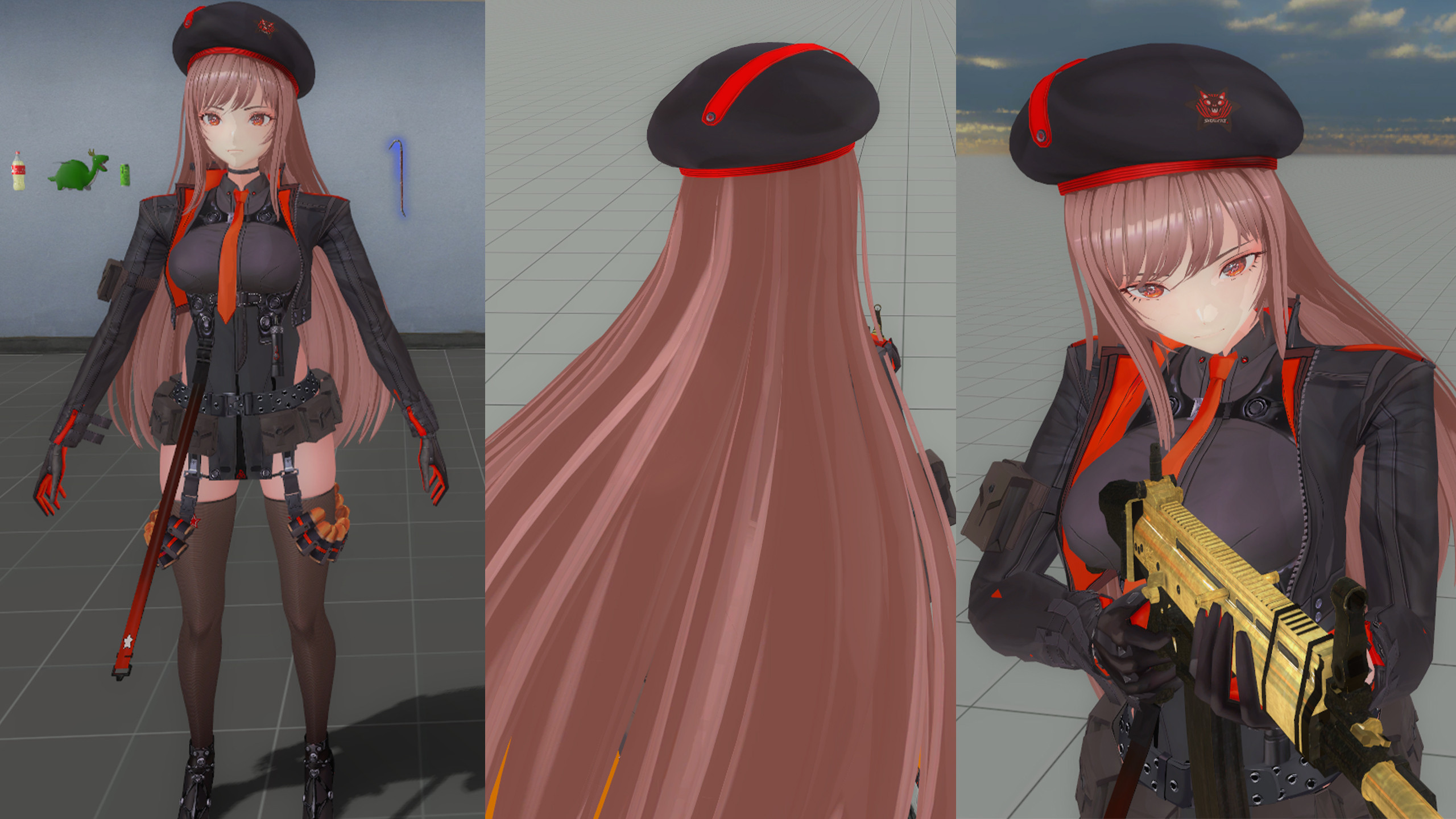 Rapi from Nikke (Replaces Nick) Mod for Left 4 Dead 2 | L4D2 Mods