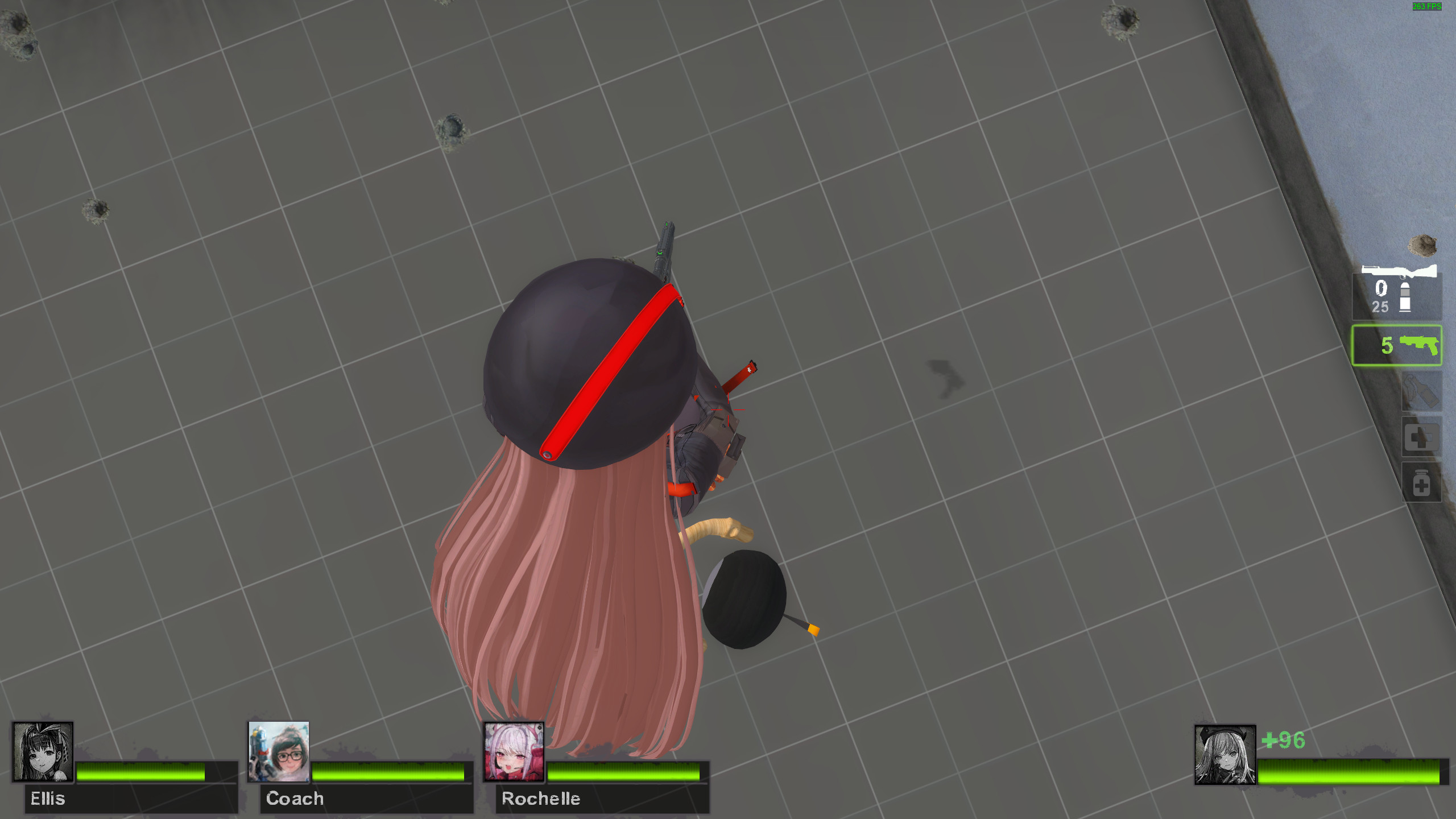 Rapi from Nikke (Replaces Nick) Mod for Left 4 Dead 2 | L4D2 Mods