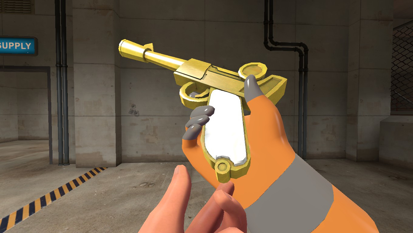 Golden Luger with Pearl Grips [Lugermorph] Mod for Team Fortress 2 ...
