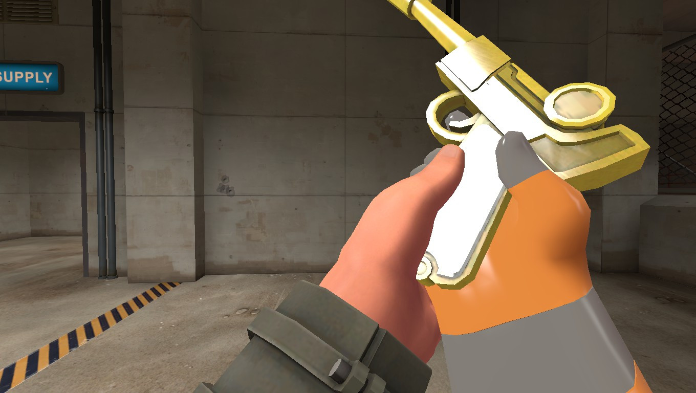 Golden Luger with Pearl Grips [Lugermorph] Mod for Team Fortress 2 ...