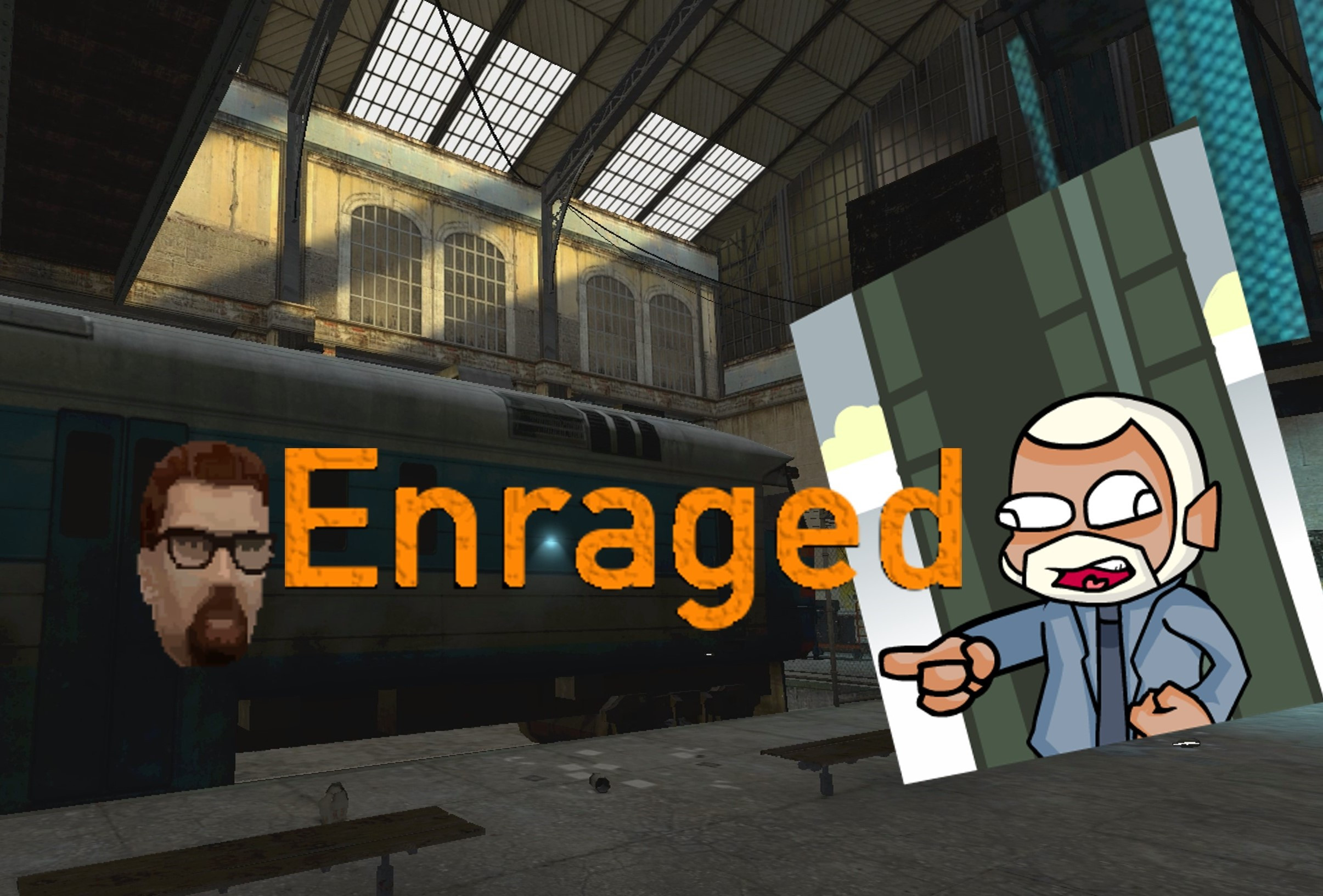 Enraged (Half-Life 2 one-shot) Mod for Friday Night Funkin' | FNF Mods