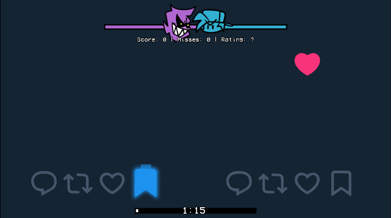 Twitter Note/Splash-Skin Mod for Friday Night Funkin' | FNF Mods