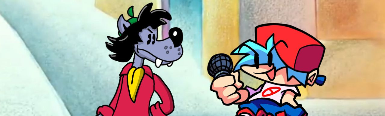 FNF vs Wolf ( from nu pogodi ) Mod for Friday Night Funkin' | FNF Mods