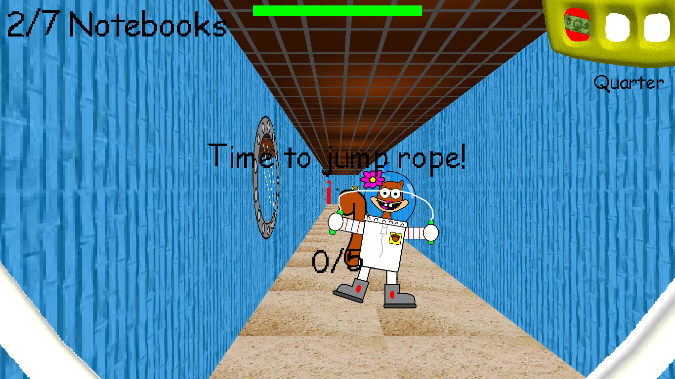 spongebob's basics {RE-UPLOAD} Mod for Baldi's Basics | Baldi Mods