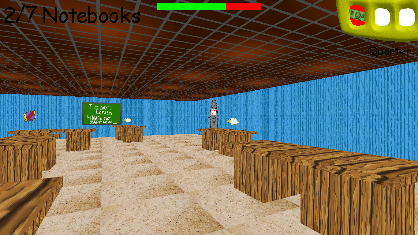 spongebob's basics {RE-UPLOAD} Mod for Baldi's Basics | Baldi Mods