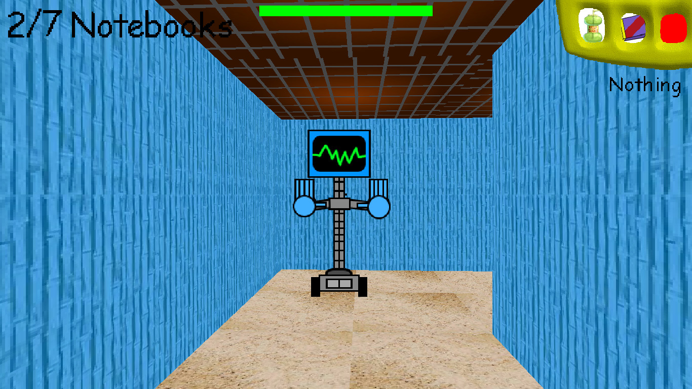 spongebob's basics {RE-UPLOAD} Mod for Baldi's Basics | Baldi Mods