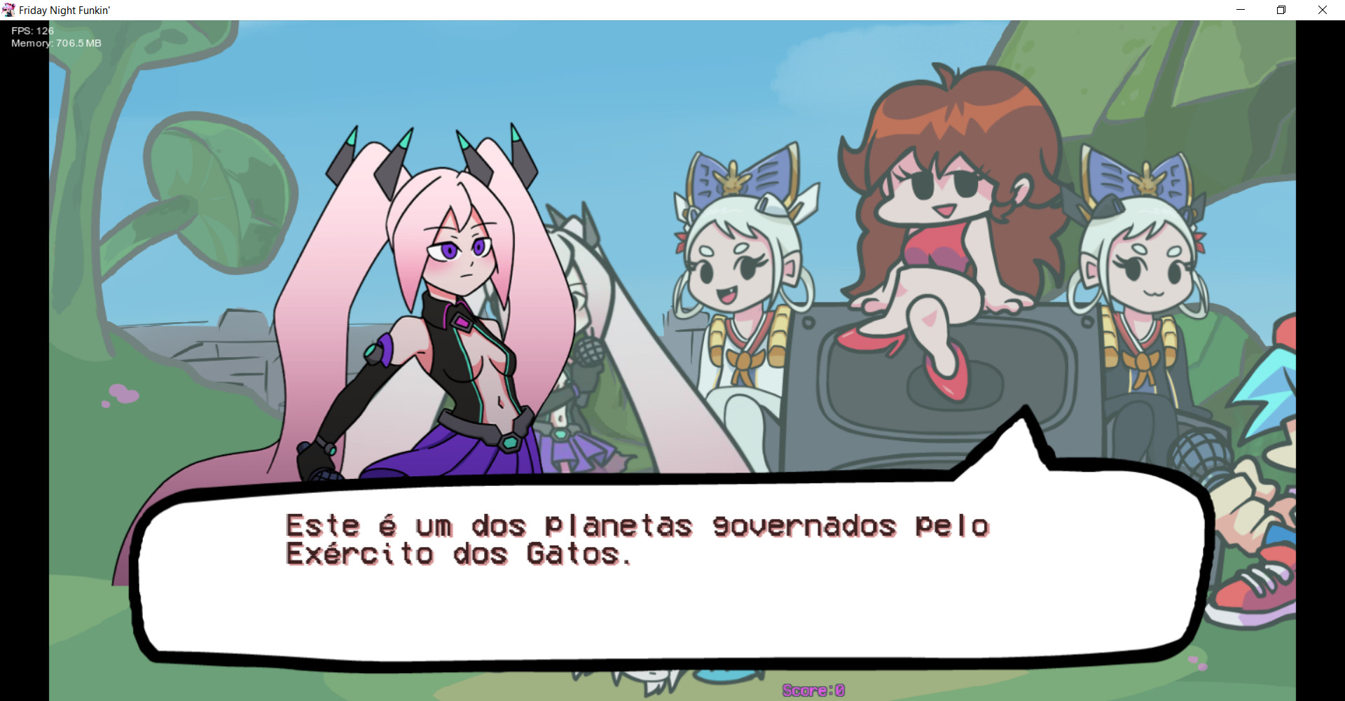 In the Galaxy Mod (vs Kastimagina) (PT-BR) Mod for Friday Night Funkin ...