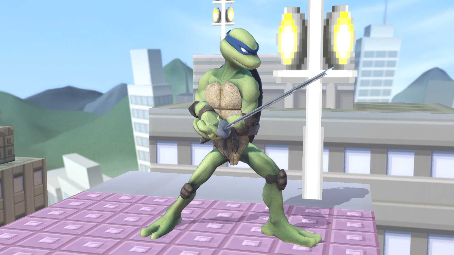 Leonardo (Teenage Mutant Ninja Turtles: Smash-Up) Mod for Super Smash Bros. Ultimate | SSBU Mods