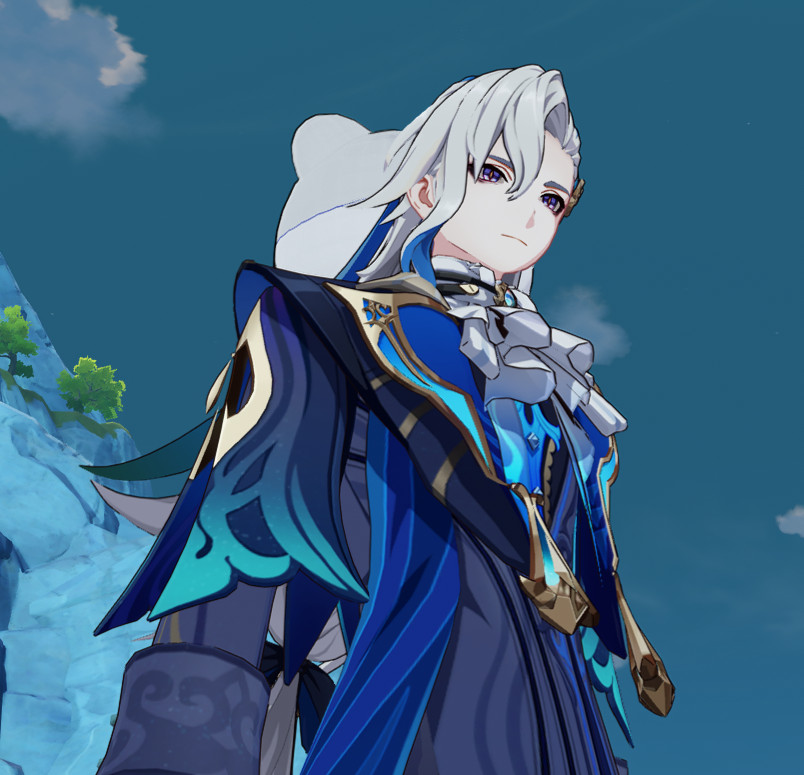 Neuvillette over Zhongli Mod for Genshin Impact | GI Mods