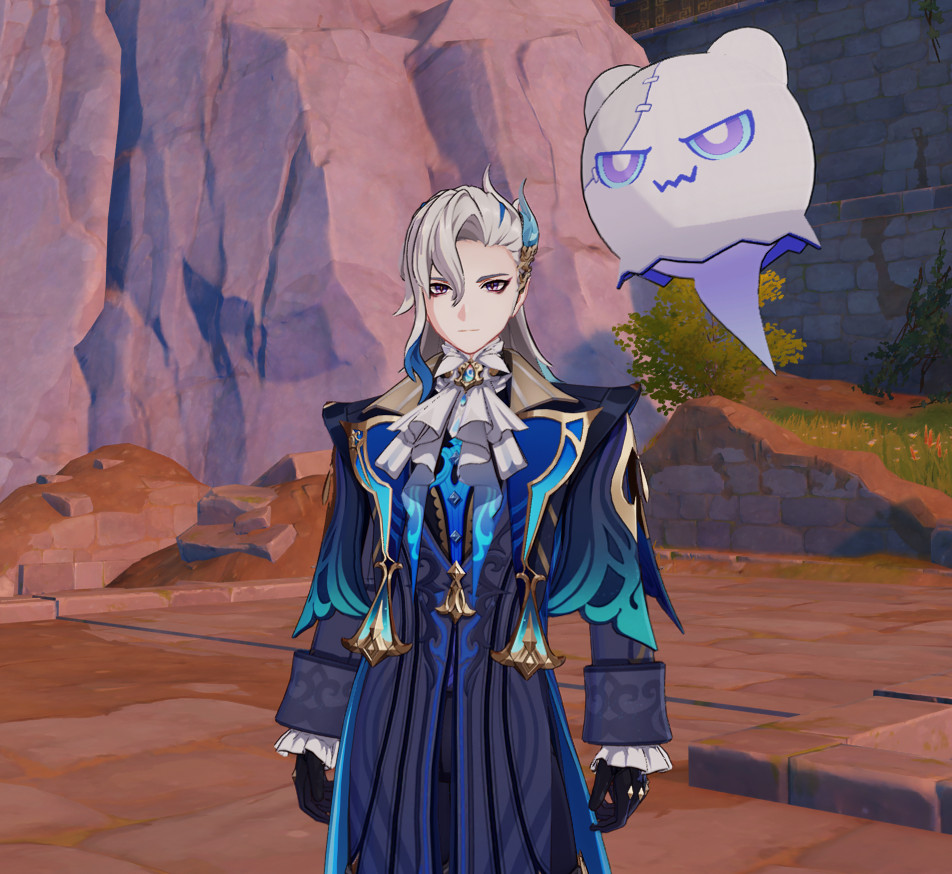 Neuvillette over Zhongli Mod for Genshin Impact | GI Mods