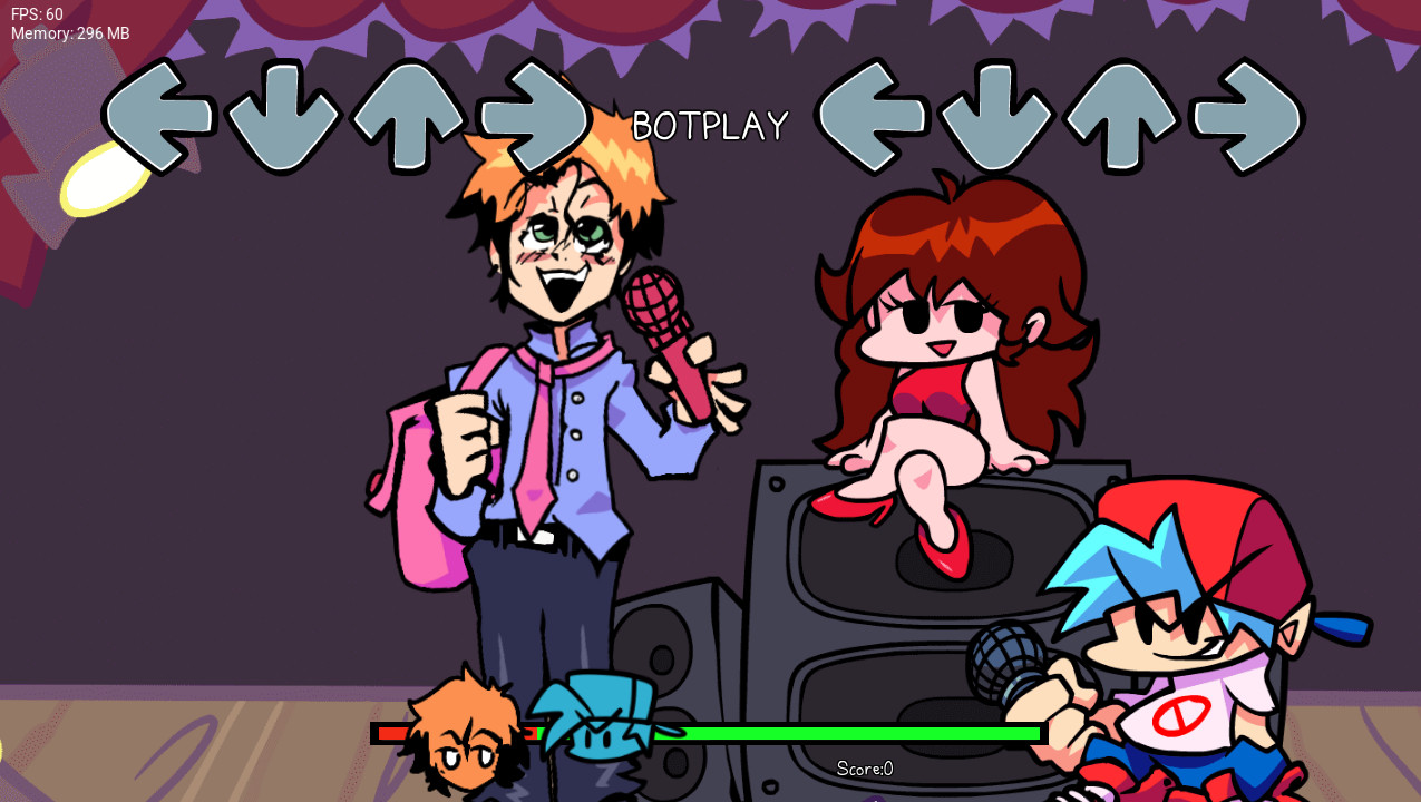 OG Senpai Sprites Mod for Friday Night Funkin' | FNF Mods