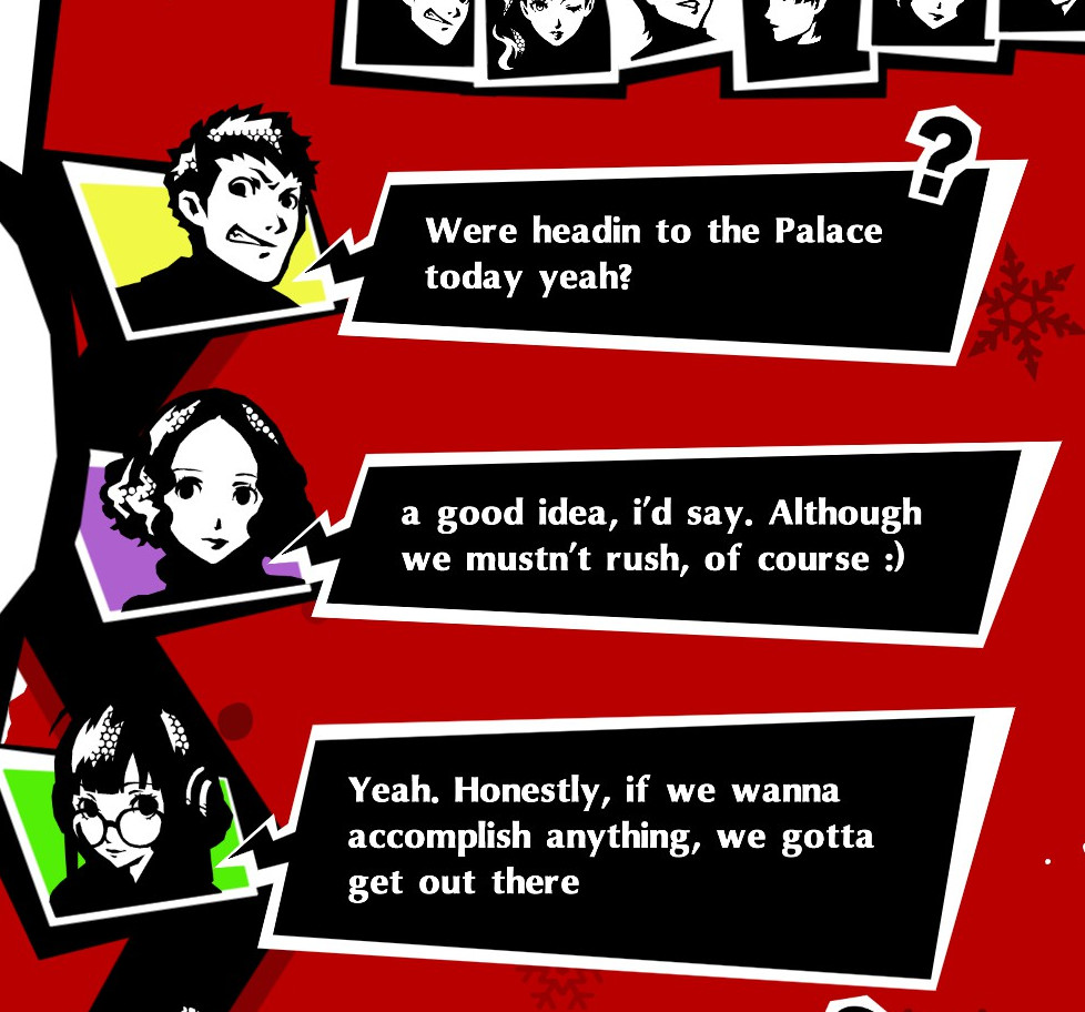 More Natural Text Messages Mod for Persona 5 Royal (PC) | P5R (PC) Mods