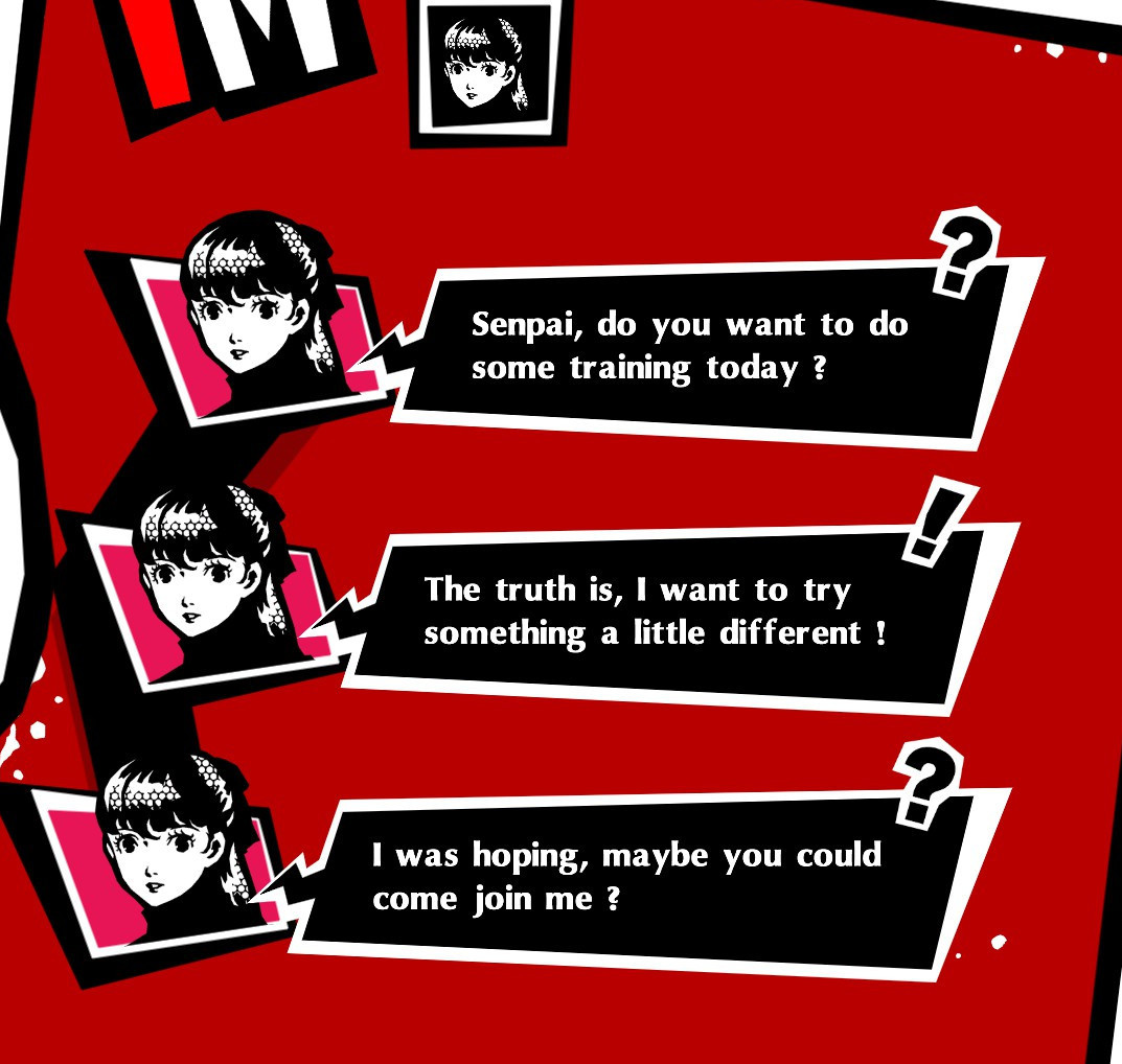 More Natural Text Messages Mod for Persona 5 Royal (PC) | P5R (PC) Mods