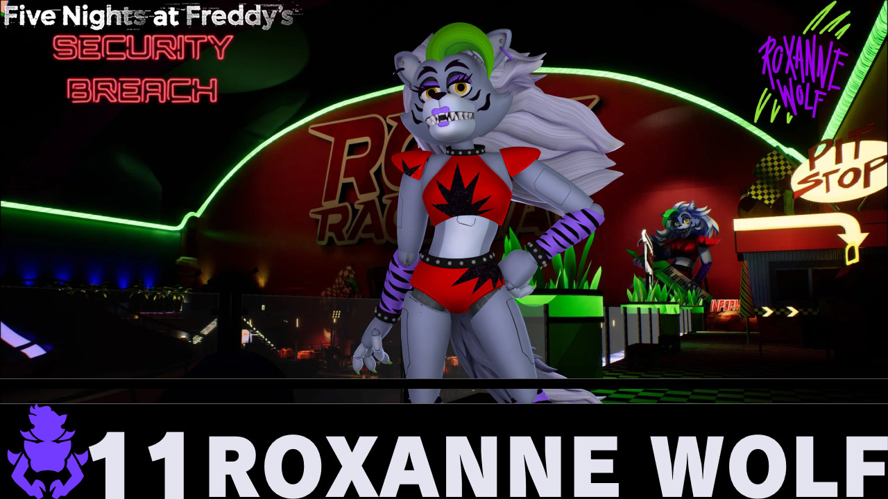Roxanne Wolf (C.Falcon) Mod for Super Smash Bros. Ultimate | SSBU Mods