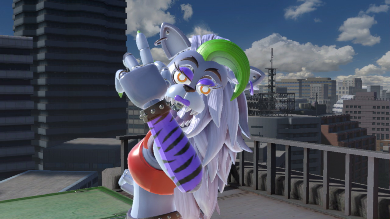 Roxanne Wolf (C.Falcon) Mod for Super Smash Bros. Ultimate | SSBU Mods